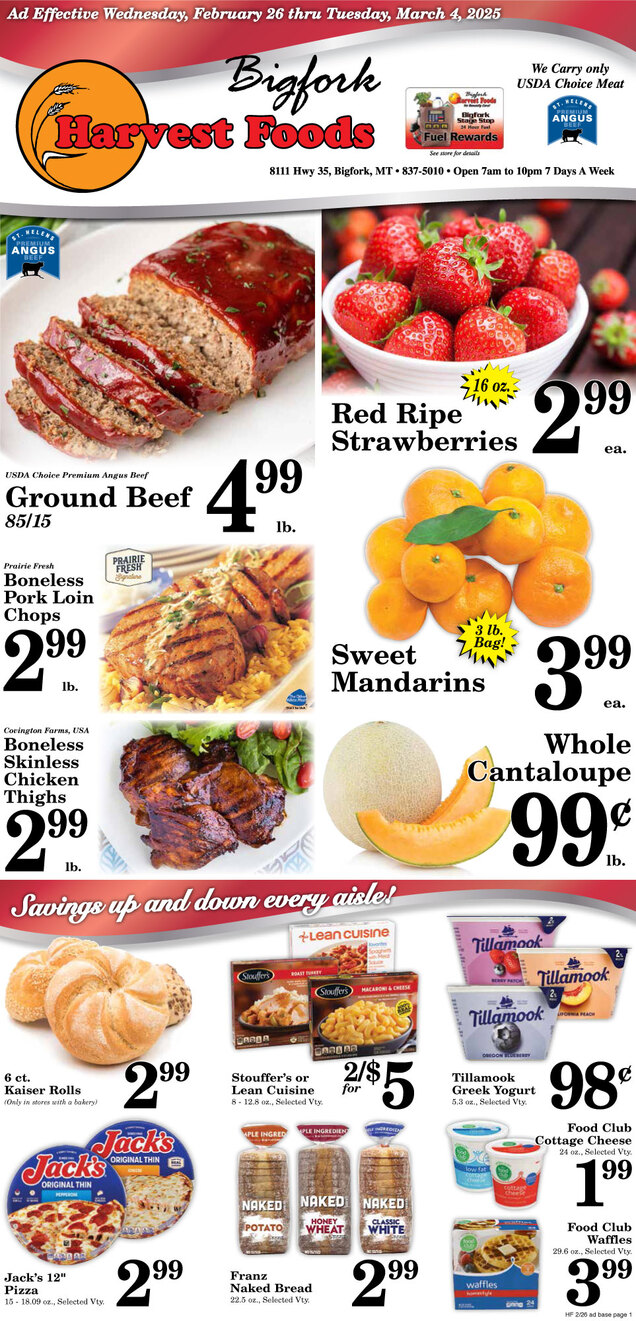 Print Weekly Specials | Harvest Foods | Bigfork Harvest Foods - 8111 ...
