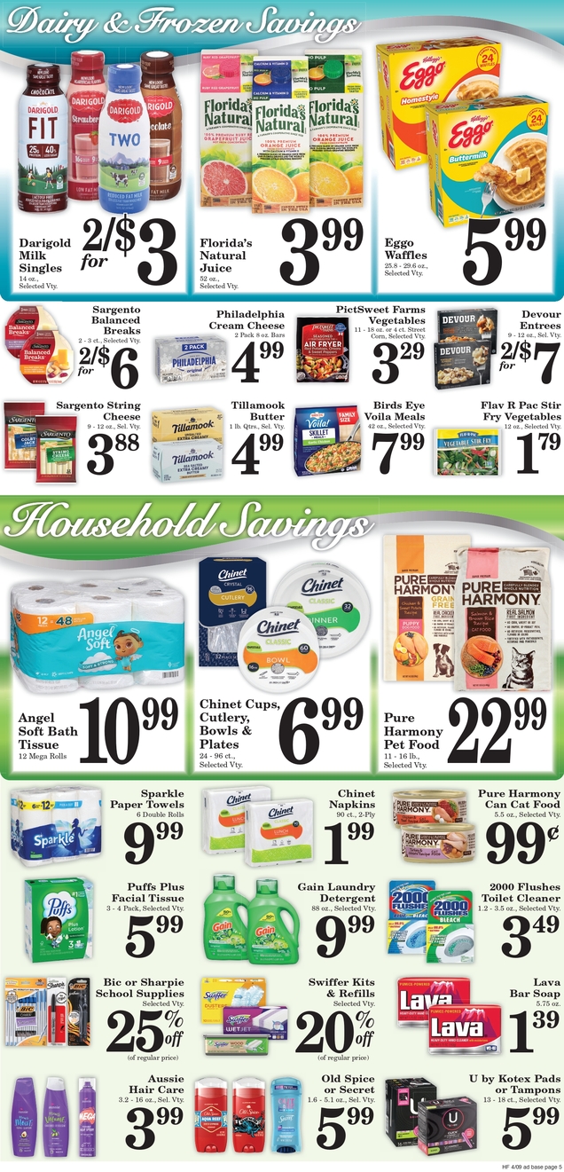 Print Weekly Specials | Harvest Foods | Watson's Market - Troy - 607 E ...